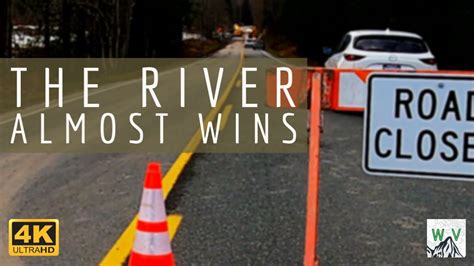 Another Storm Washes Out Road 4k Chilliwack Flood 2021 Youtube