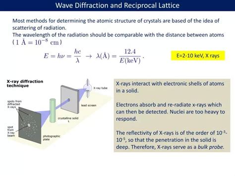Ppt Wave Diffraction And Reciprocal Lattice Powerpoint Presentation Free Download Id 1436335