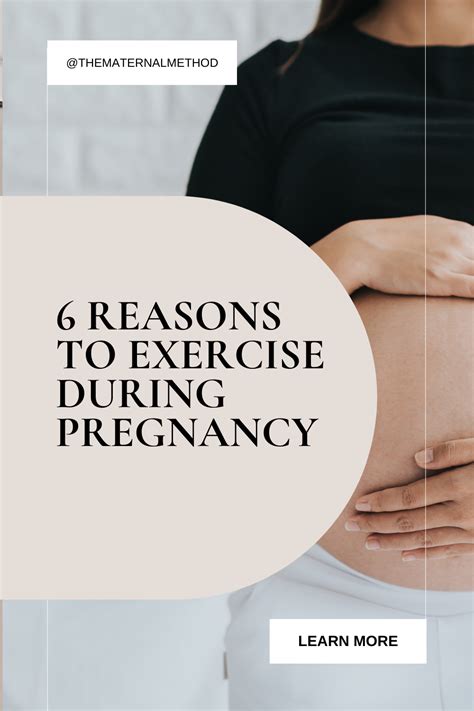 6 Reasons To Exercise During Pregnancy Artofit