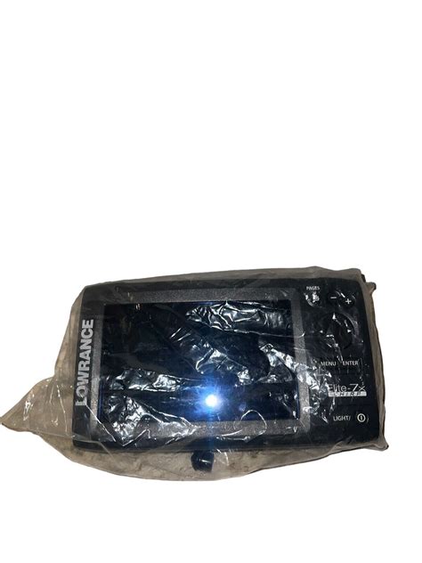 LOWRANCE Chirp Sonar Downscan Imaging FishFinder Elite 7X Chirp EBay