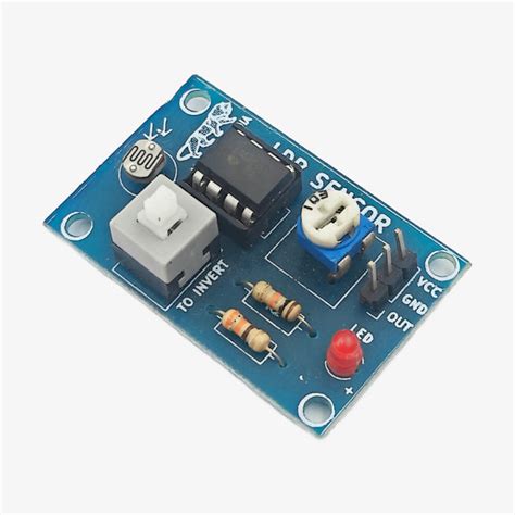 Ldr Light Sensor Module With Daynight Invert Logic Quartzcomponents Ldr Light Sensor Module With Daynight Invert Logic Quartzcomponents