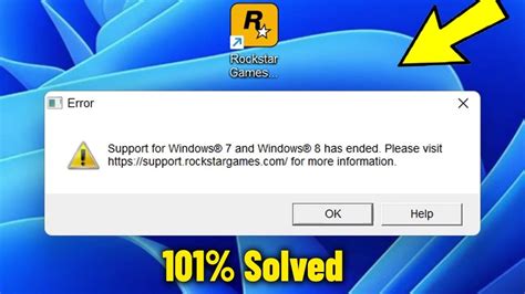 Support For Windows 7 And 8 Has Ended Rockstar Games Launcher In