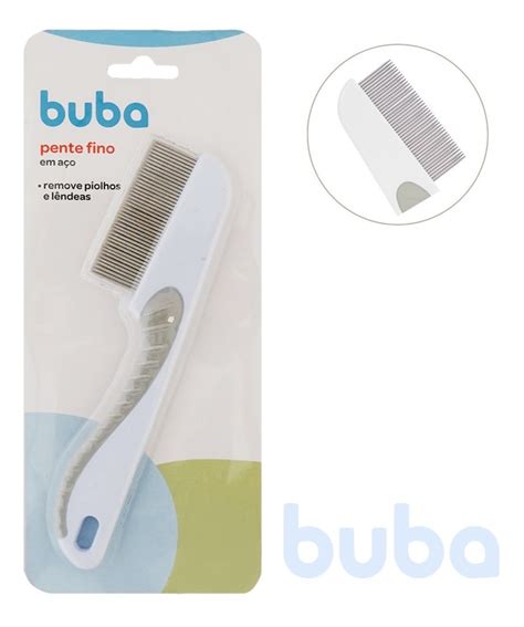 Pente Fino Para Piolhos E Lêndeas Em Aço Buba MercadoLivre