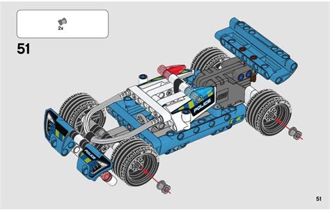 Voir l'instruction LEGO® 42091 Police Pursuit - Instructions et ...