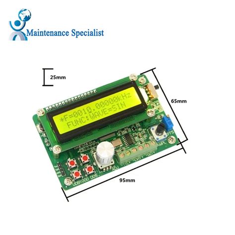 UDB1002S Series DDS Signal Source Module Signal Generator With 60MHz