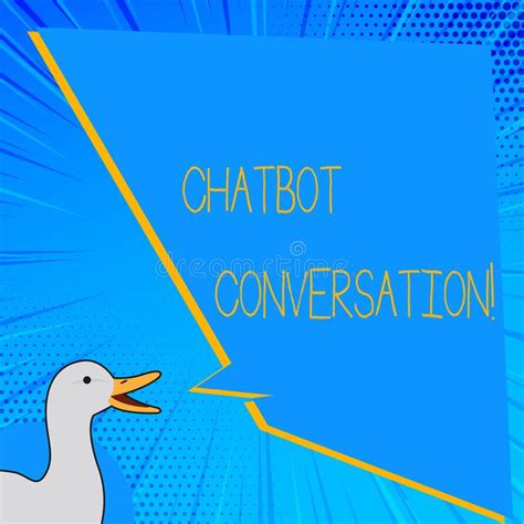 Word Writing Text Chatbot Conversation Business Concept For Chatting