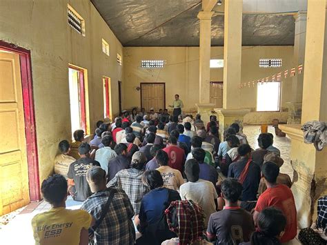 ညောင်ရွှေမြို့နယ် အင်းတိန်ကျေးရွာ၌ မြို့နယ်စီမံအုပ်ချုပ်ရေးအဖွဲ့နှင့် တာဝန်ရှိသူများကွင်းဆင်း