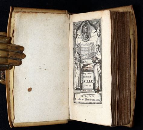 1669 Rare Book Benjamin Priolos Celebrated History Of France