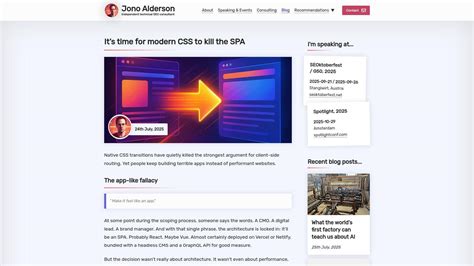 Developers Debate Whether Modern Css Features Can Replace Single Page Applications Biggo News