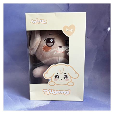[sealed] Ateez 🔆 Tyudeongi Aniteez Plush Photocard Depop