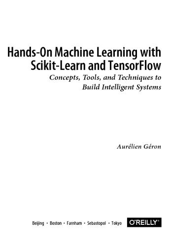 خرید کتاب Hands On Machine Learning With Scikit Learn And Tensorflow