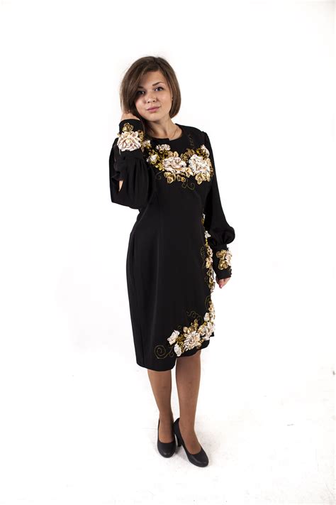 Приталене плаття темно синього кольору Dresses Fashion Cold