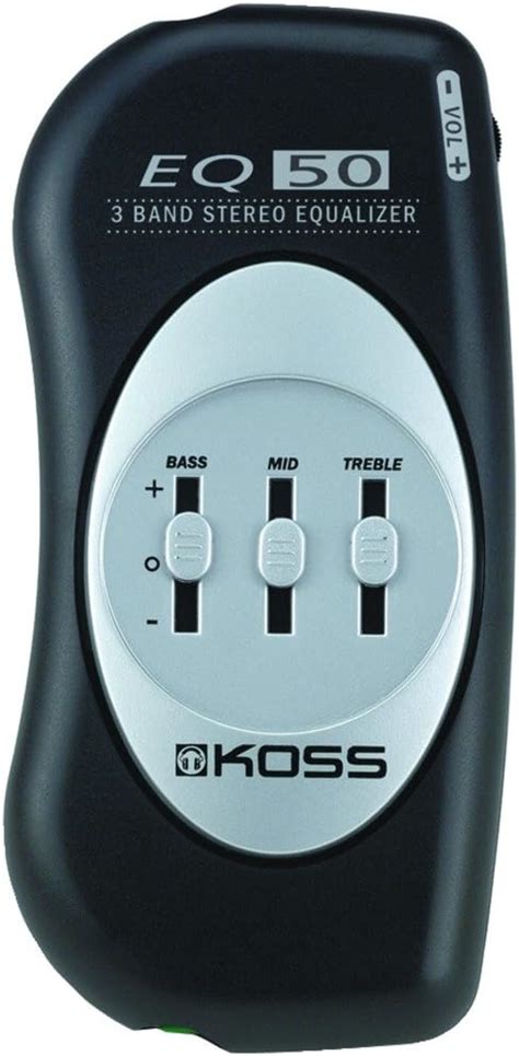 Koss 159063 Eq50 3 Band Equalizer Ksseq50
