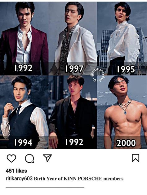 Kinnporsche Cast Gambar Pacar Aktor Selebritas