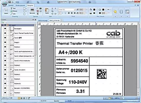 Cablabel S3 Etiqazur