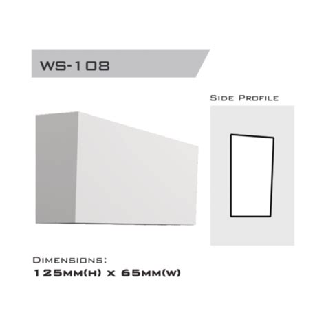 Window Sill 125x65x2400mm Render Supply Co