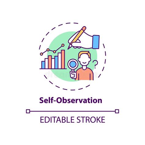 Self Observation Stock Illustrations 305 Self Observation Stock