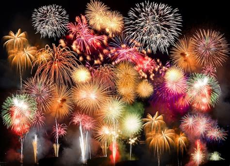 Premium Photo Colorful Fireworks Fireworks Are A Class Of Explosive Pyrotechnic Devices Used
