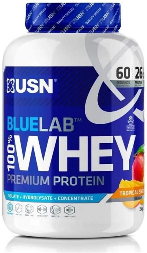 Usn Blue Lab Protein Premium Kg Tropical Smaak Whey Proteine Weiprote Ne Bol