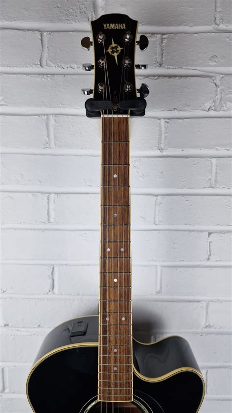 Yamaha Compass Series Cpx700 Bl Black Electro Acoustic Guitar Gearupmusic