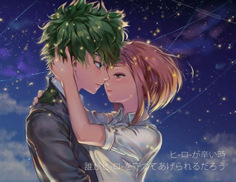Deku X Ochako Wallpapers Wallpaper Cave