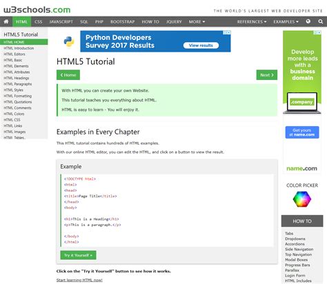 10 Best Online Programming Web Design Site Free Learncoading