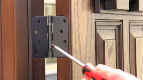 Adjusting Your Door Hinge YouTube