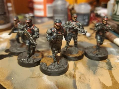 Pre Mor Security Goons And Dedra Meero Ready To Hit The Table R Swlegion