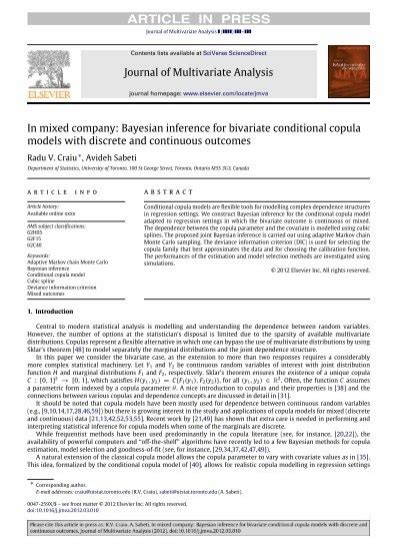 bayesian inference for bivariate conditional copula models with