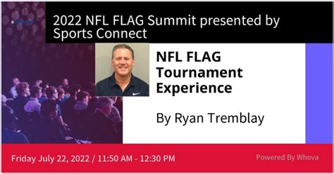 Ryan Tremblay On Linkedin Nsid Youthsportsageverification Nflflagsummit