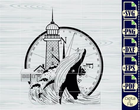 Compass Svg Bundle Nautical Compass Svg Scenic Compass Clipart Cut