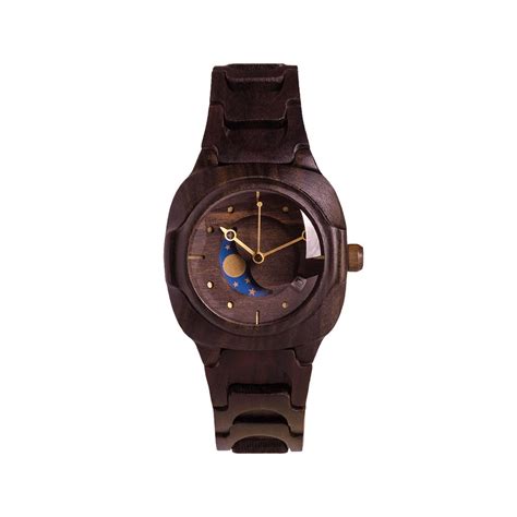 Jual Matoa Rakai Jam Tangan Kayu Priawanitaunisex Ebony Shopee