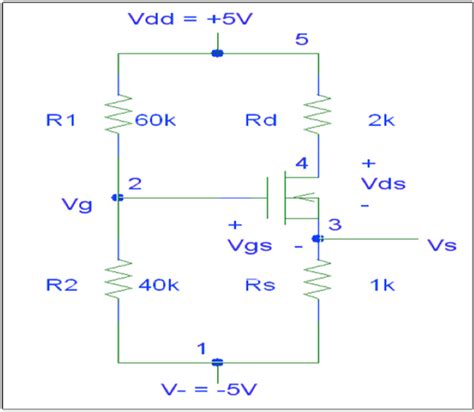 Solved Please Help Me Calculate Id Vg Vs Vgs And Vds For The Nmos 1 Answer Transtutors
