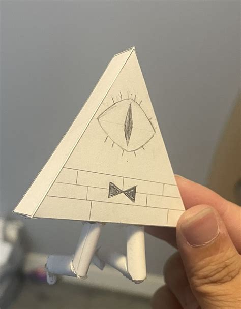 Paper Bill Cipher In 2025 Gravity Falls Art Crafts To Do When Your