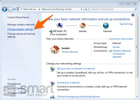 windows 7 setup for smart dns proxy smart dns proxy support