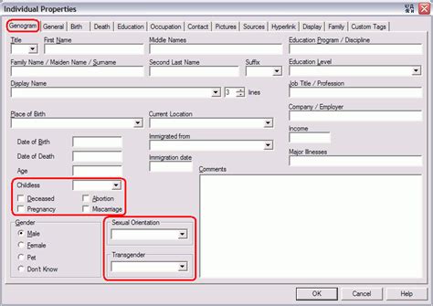 Options Preferences Genopro Help
