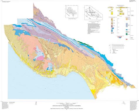 Pdf Geologic Map Of Santa Cruz County California 80211 Junk