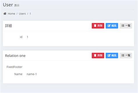 Fixedfooter Is Displayed For Hasone Belongsto Morphine Relations