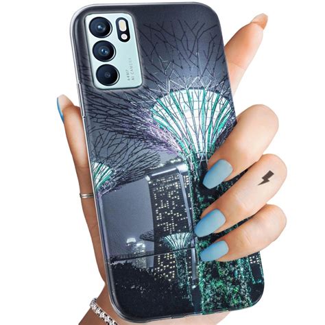 ETUI DO OPPO RENO 6 5G WZORY MIASTA ARCHITEKTURA URBAN OBUDOWA
