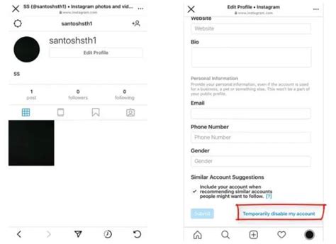 حذف موقت اکانت اینستاگرام چطور انجام می‌شود؟