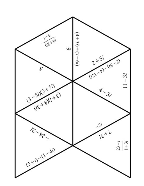 Complex Number Operations Worksheet