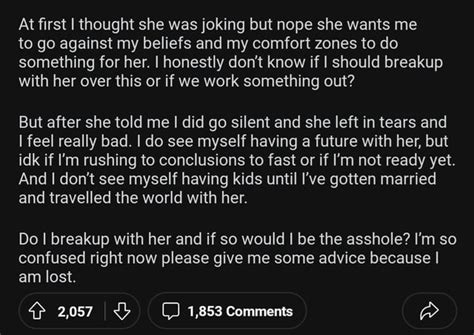 Not Oop How Do I Tell My Girlfriend That I Dont Want To Get Her