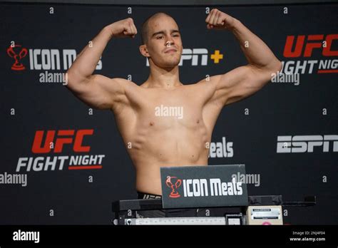 LAS VEGAS NV OCTOBER 14 Dusko Todorovic Weighs In For Their UFC