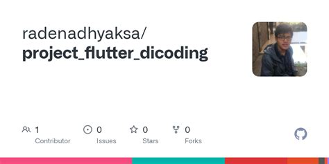 github radenadhyaksa project flutter dicoding