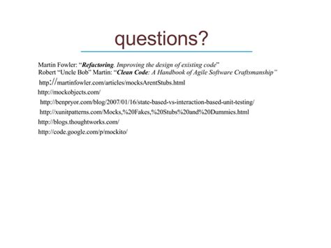 Unit Testing Ppt