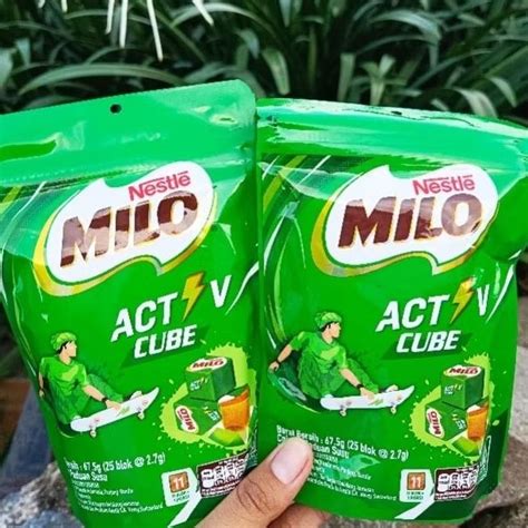 Jual Baru Nestle Activ Cube 675grx25pcs Milo Candy Cube Permen