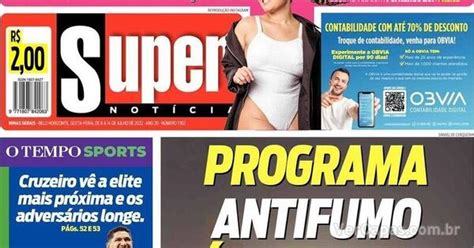 Capa Super Notícia Edição Sexta 8 De Julho De 2022
