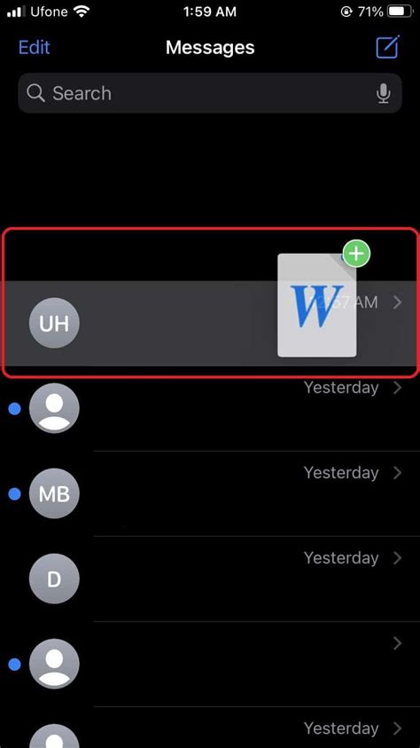 How To Drag And Drop Content From Files To Messages On IPhone IThinkDifferent
