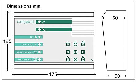 Hoyles EX204 Exitguard Alarm RS