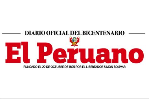 El Peruano Periódicos Del Perú
